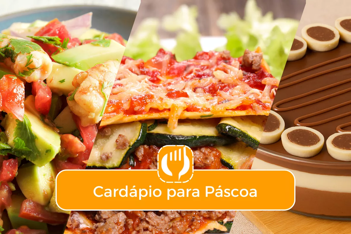 Cardápio para Páscoa: ideias da entrada à sobremesa