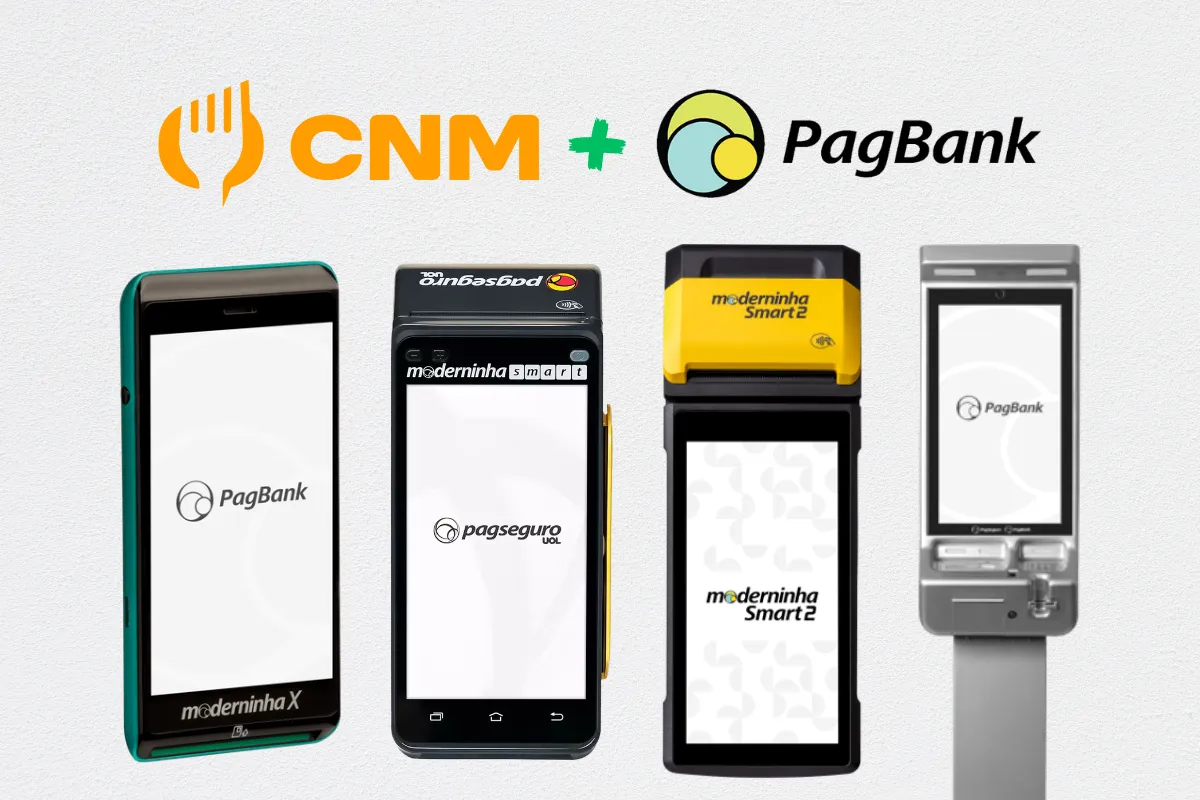 Sistema PDV integrado às Maquininhas PagBank: como funciona no CNM?