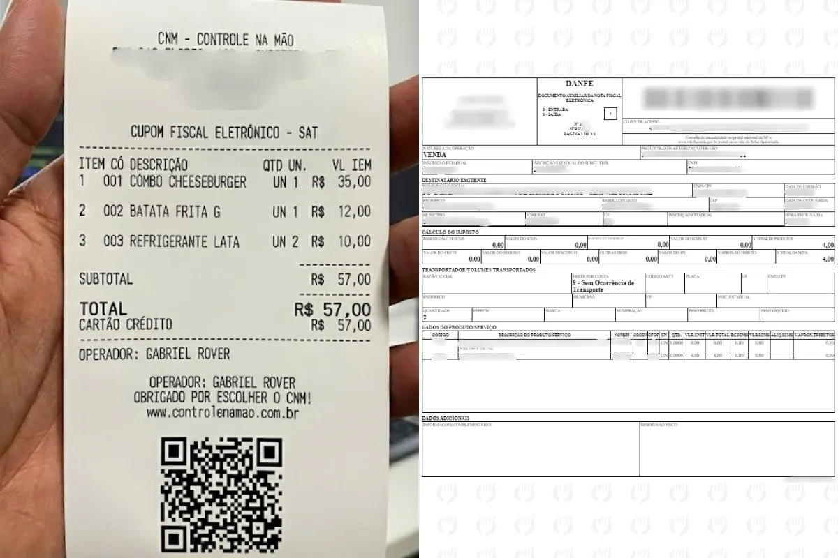 Cupom Fiscal e Nota Fiscal são a mesma coisa? Entenda